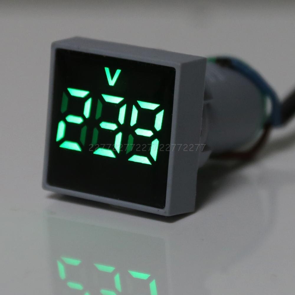 AC 20-500V Voltage Indicator Light Voltmeter LED A... – Vicedeal