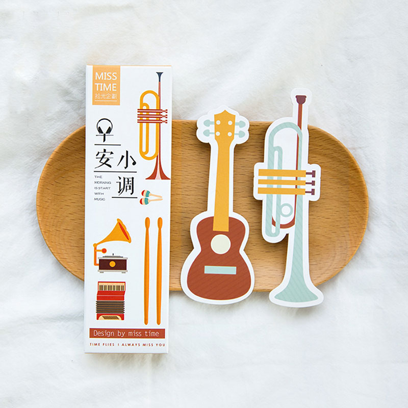 30pcs/box kawaii Good Morning Minor paper bookmark... – Grandado
