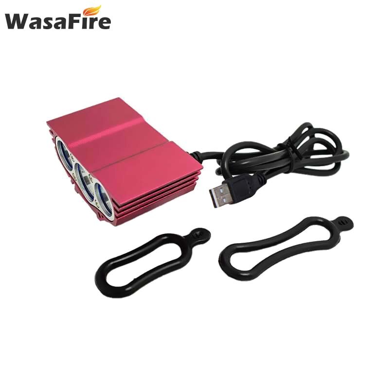 USB X3 Bicycle Light 6000 Lumens Rechargeable Bike... – Vicedeal