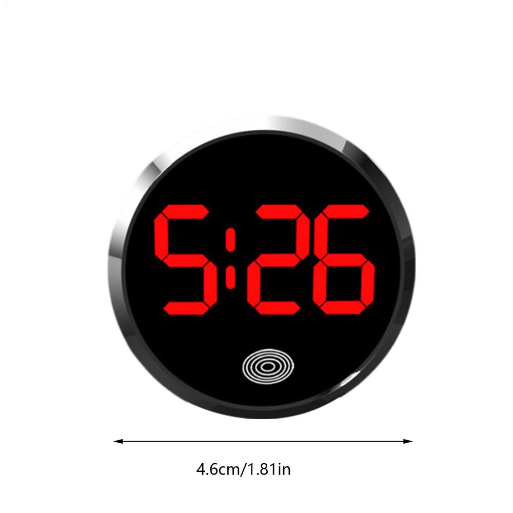 Dashboard Car Clock Round Automotive Digital Clock... – Grandado
