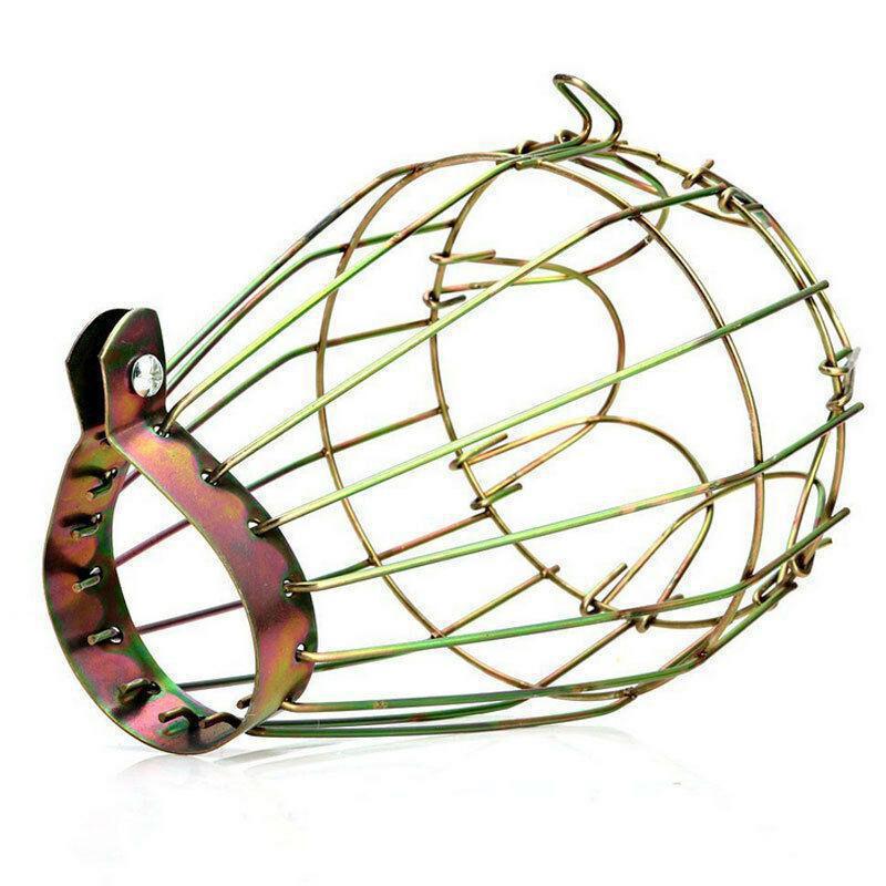 Metal Lamp Bulb Guard Clamp Vintage Light Cage Han... – Vicedeal