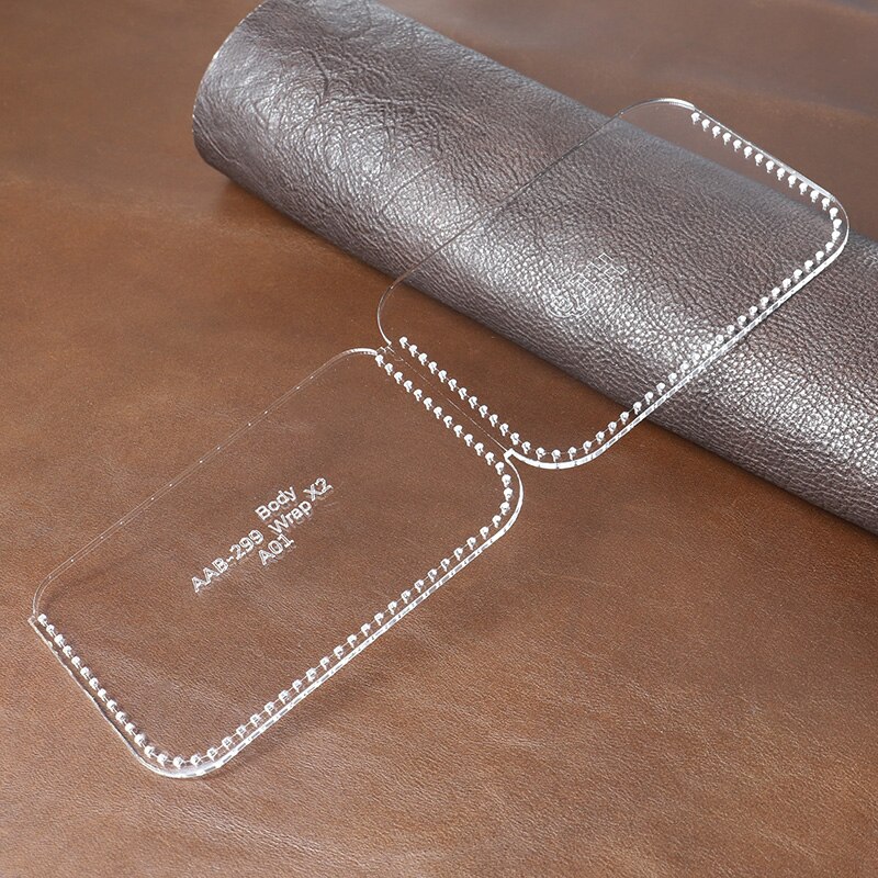 Handmade DIY leather tool card bag coin purse acry... – Vicedeal