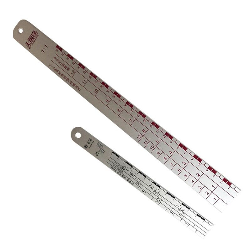 066E Standard Paint Ruler Paint Mixing Tool Corros... – Grandado