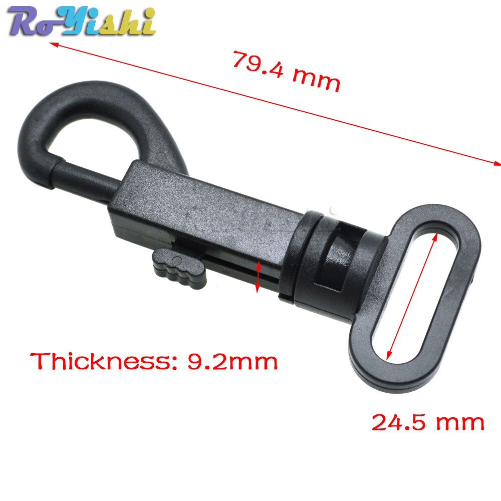 Plastic Snap Hooks Rotary For Paracord Keychain Ba... – Grandado