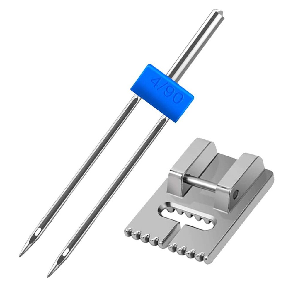 13Pcs/Set Double Twin Needles Wrinkled Sewing Pres... – Vicedeal