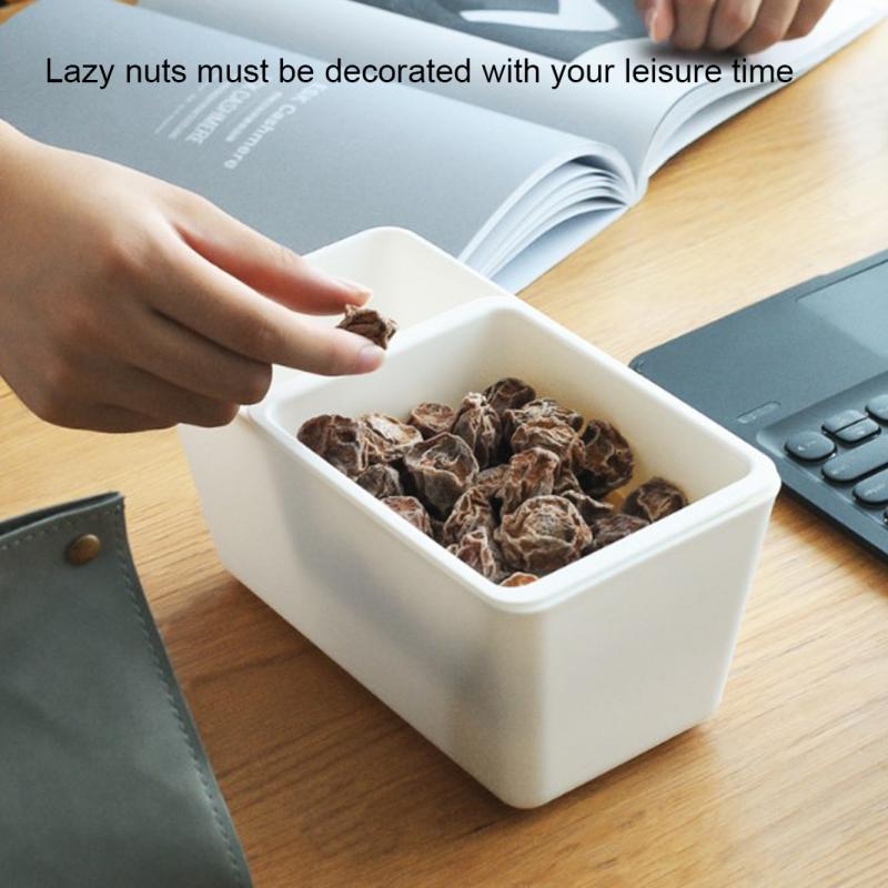 Household Double Layer Fruit Nut Snack Storage Box... – Grandado