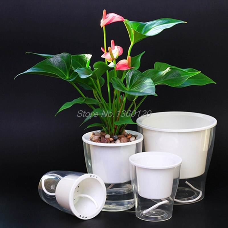 Auto Irrigate Flower Pot Vase Automatic Watering P... – Vicedeal