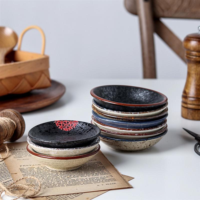 8Pcs Ceramic Sauce Dipping Dishes Small Plates App... – Grandado