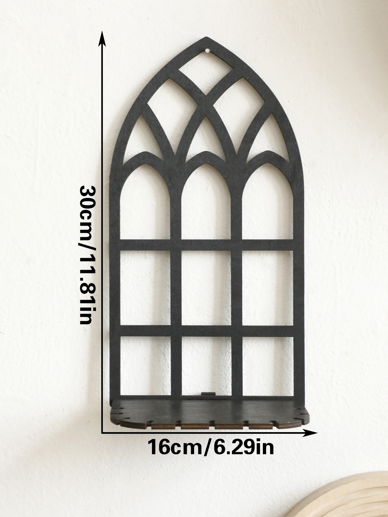 1/3Pc Gothic Houten Holle Wanddecoratie Muur Decor... – Grandado