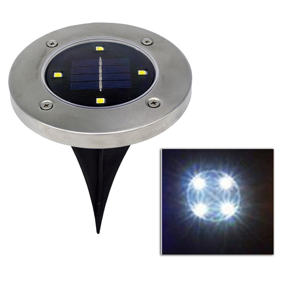 Icoco Stijlvolle Solar Led Powered Spike Lamp Spot... – Grandado