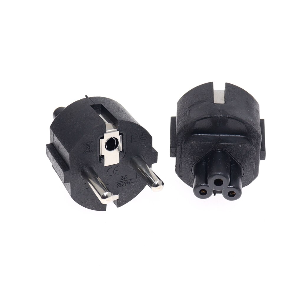 European CEE7/7 Schuko 2 Round Pins TO IEC320 C5 R... – Vicedeal