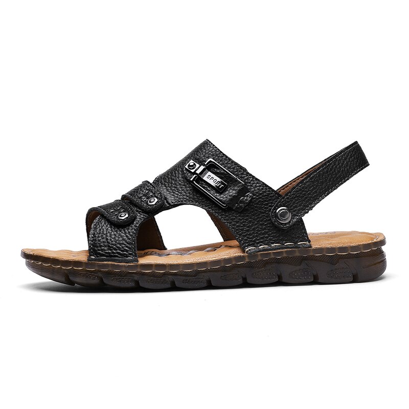 couro erkek cuero sandel sandalias ete heren mens ... – Grandado
