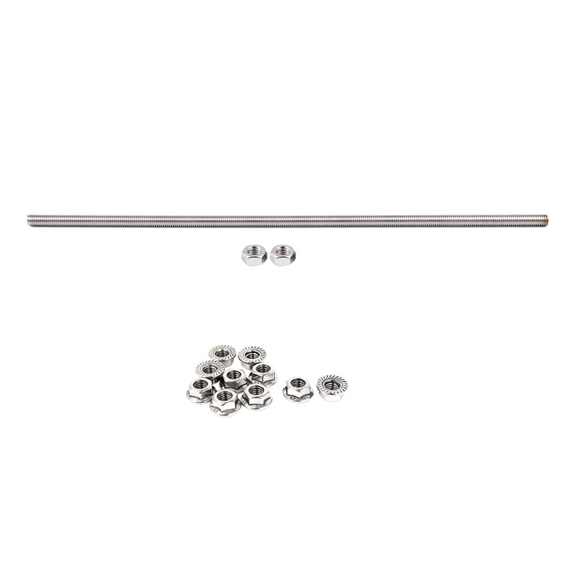 1x 320mm x M8 Stainless Steel Thread Bar Stock Rod... – Grandado