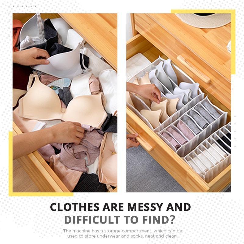 Underwear Storage Box Compartment Drawer Organizer... – Grandado