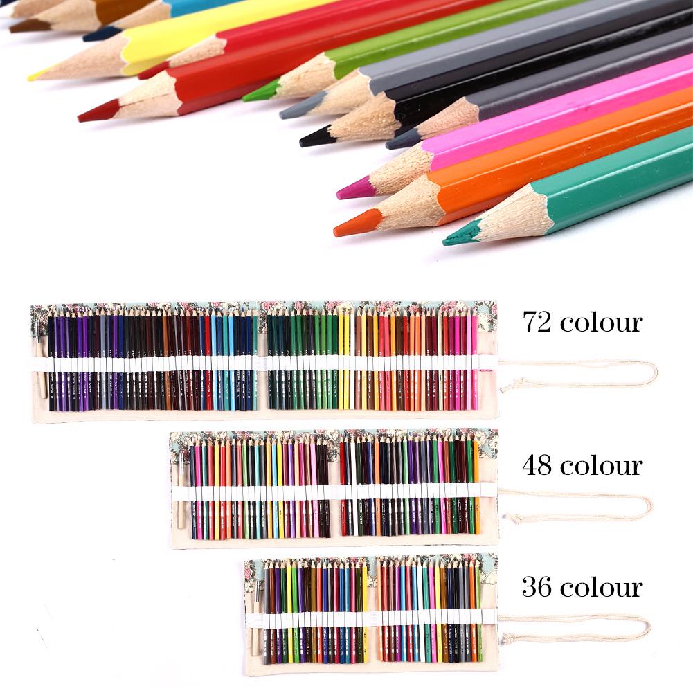 Sketch Pencil Hand-Painted Color Lead Set Painting... – Grandado