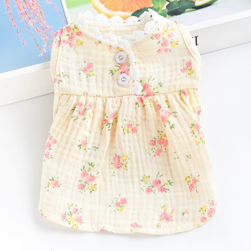 Dog Pets Clothes Summer Cat Dress Small Dog Costum... – Grandado