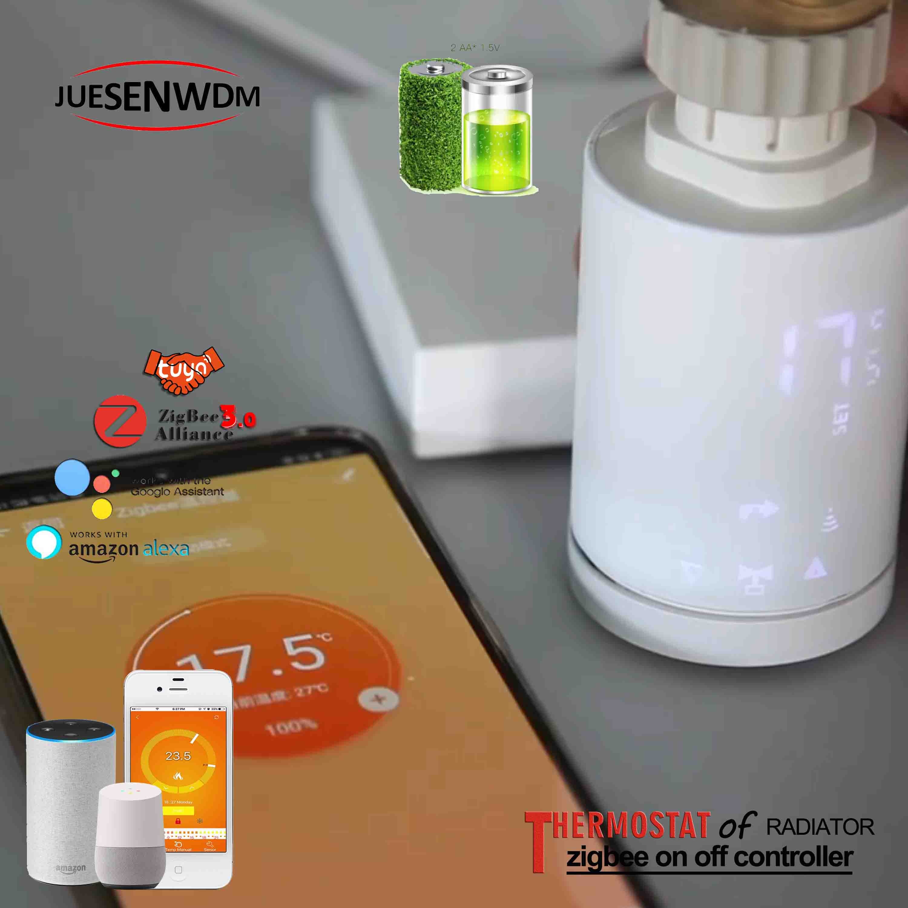 ZigBee Wifi wireless smart programmable radiator h... – Grandado