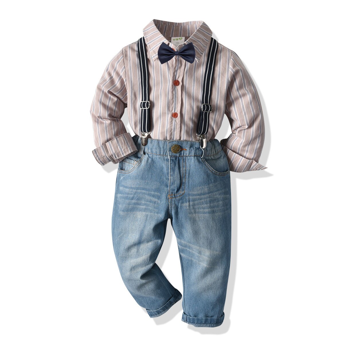 Kids Herfst Kleding Kinderen Pak Jongens Gestreept... – Grandado