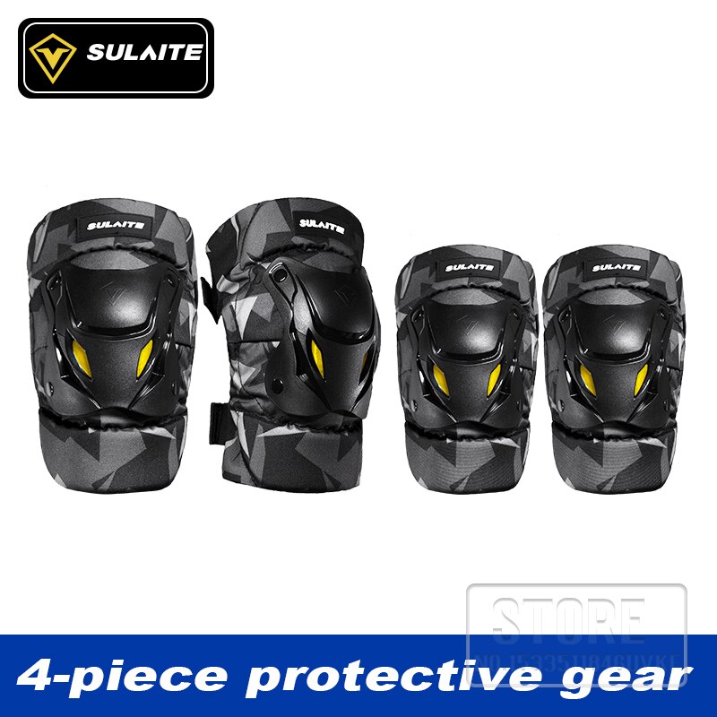 Mannen Motorfiets Mtb Kniebeschermers Elbowpads Mo... – Grandado