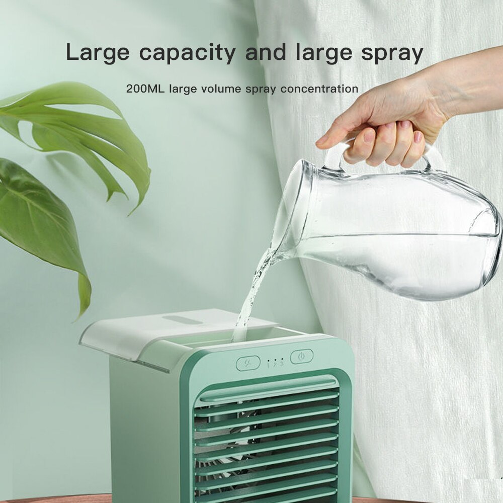 Mini Air Cooler Water Cooled Air Conditioner USB R... – Grandado