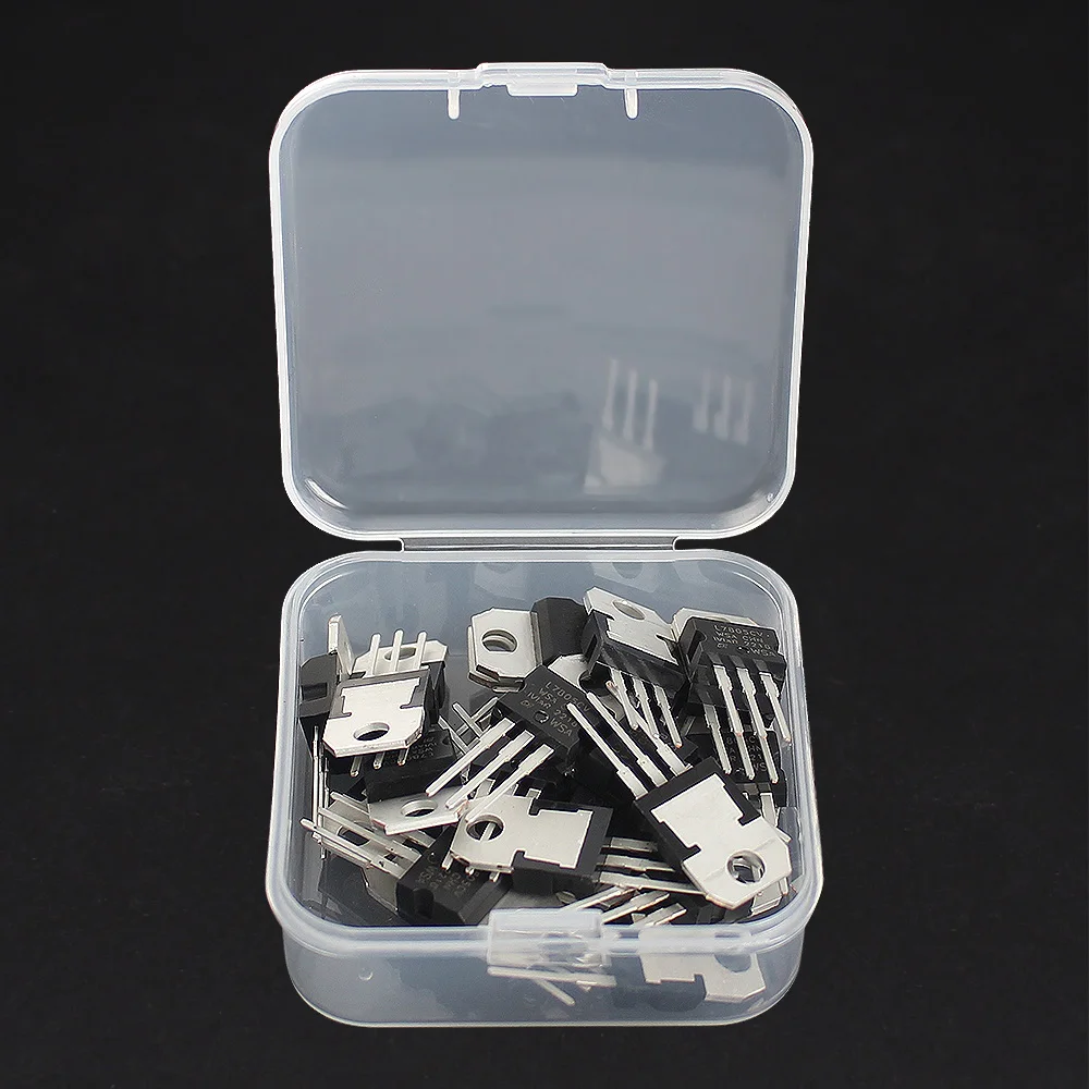 25PCS/Box Voltage Regulator Integrated Circuits L7... – Grandado