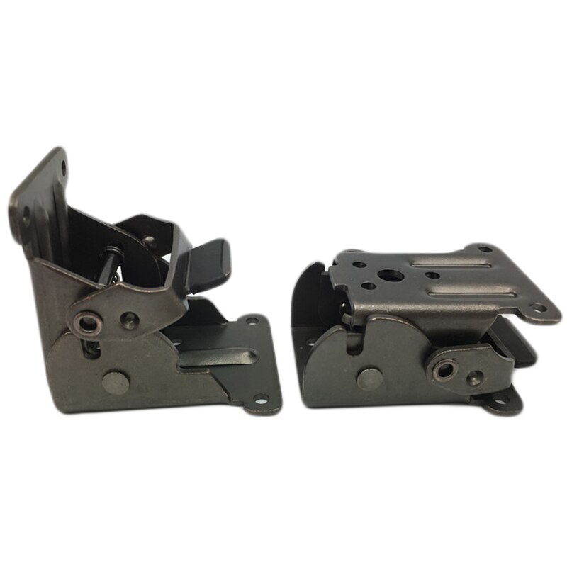 Black Folding Iron Hinge Table Leg Brackets Foldab... – Vicedeal