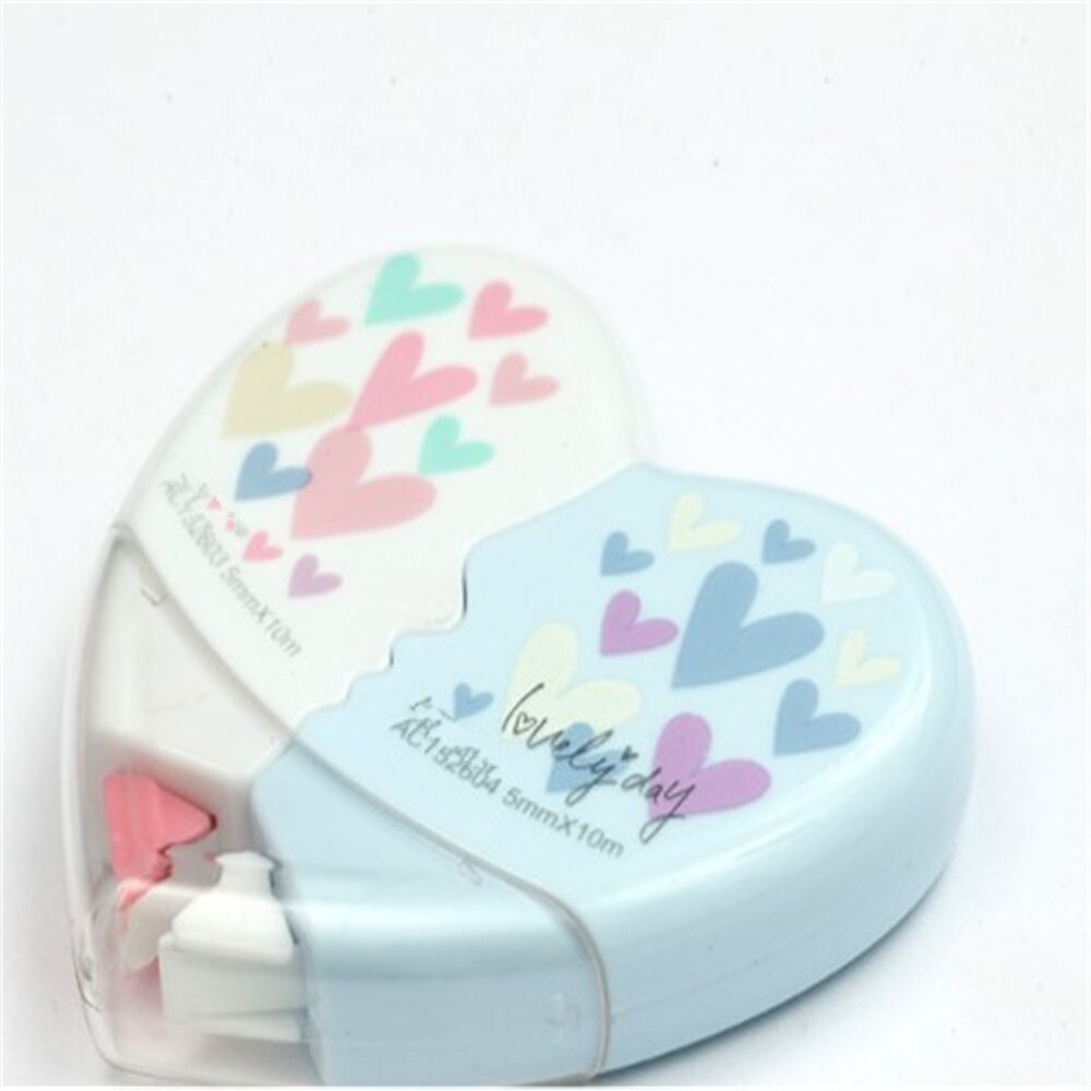 2 pcs/pair Cute Love Heart Correction Tape Materia... – Grandado