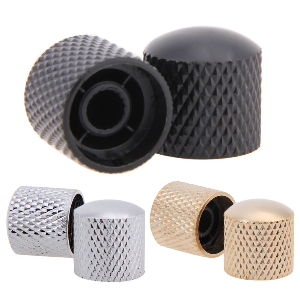 4pcs/set Guitar Parts Guitar Bass Dome Tone Knobs ... – Vicedeal