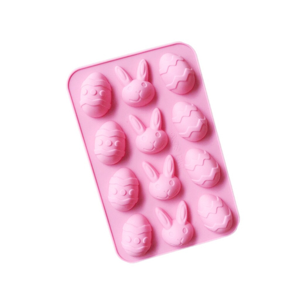 #40 Cute Easter Bunny Silicone Eggs Chocolate Cake... – Grandado