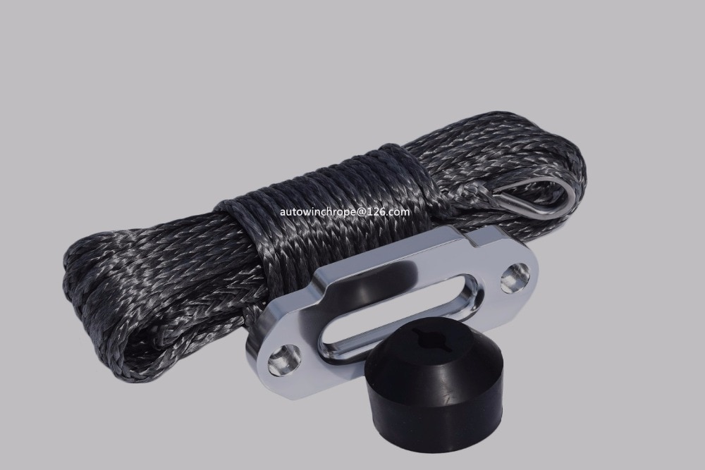 Zwart 6Mm * 15M Boot Lier Touw Voeg 4000lbs Lier F... – Grandado