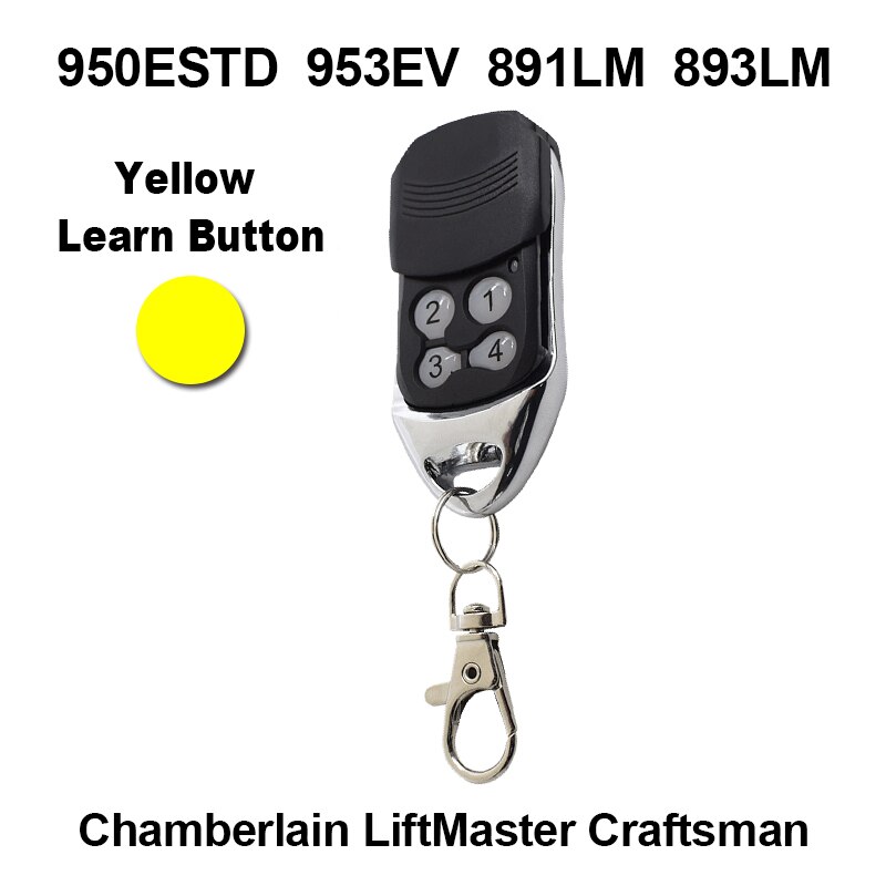 2PCS 4 Buttons LiftMaster 891LM 893LM Garage Door ... – Grandado