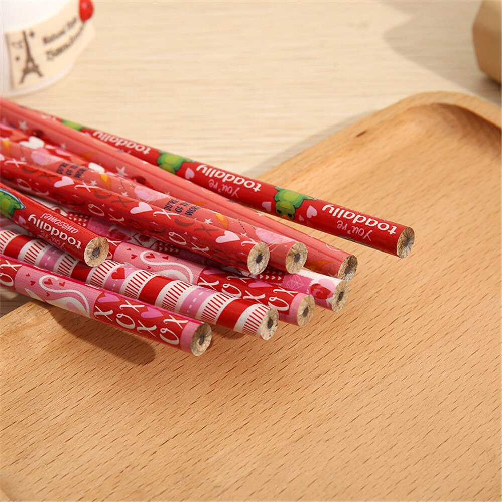 10pcs/lot Cute Cartoon Pencils with Erasers Kawaii... – Grandado