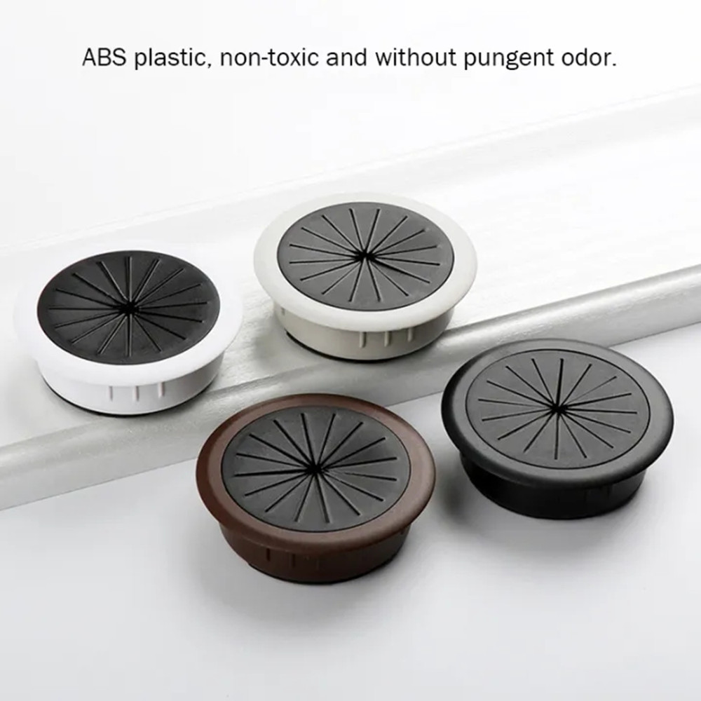 Desk Cord Grommet Wire Hole Cover Flexible Outlet ... – Grandado