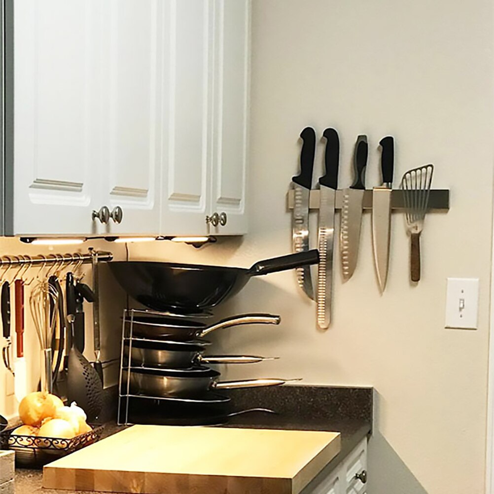 304 Stainless Steel Magnetic Bar Wall Mounted Kitc... – Grandado