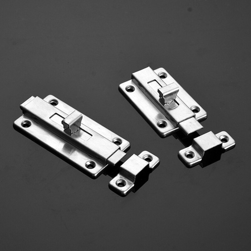 Slide Bolt Lock Stainless Steel Keyless Catches Lo... – Grandado