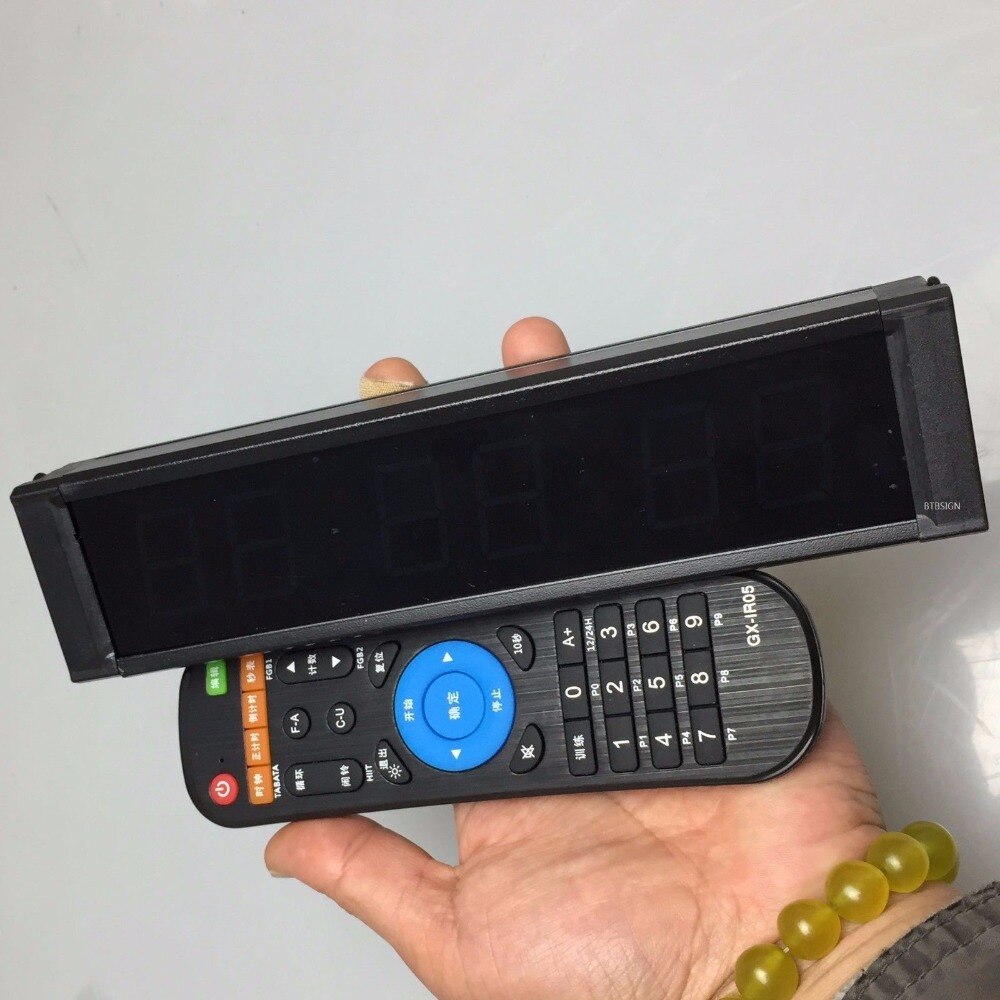 1inch 6Digits LED Digital Wall Clock Countdown Cou... – Grandado