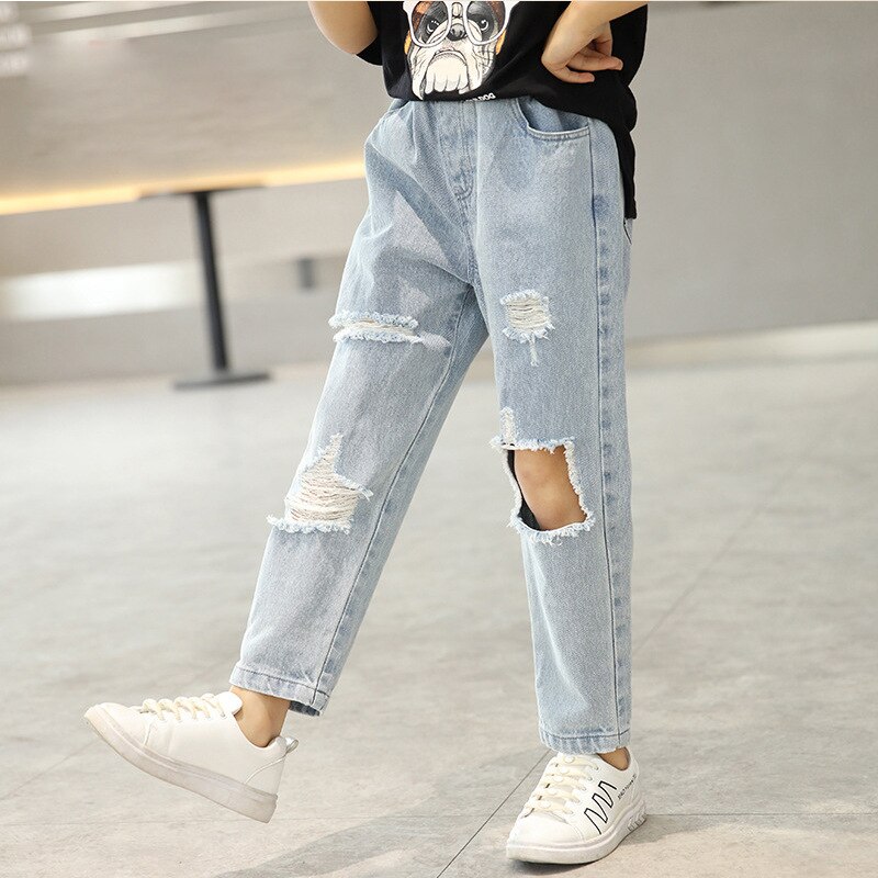 2021 nuovi bambini ragazzi Jeans abiti di moda pan... – Grandado