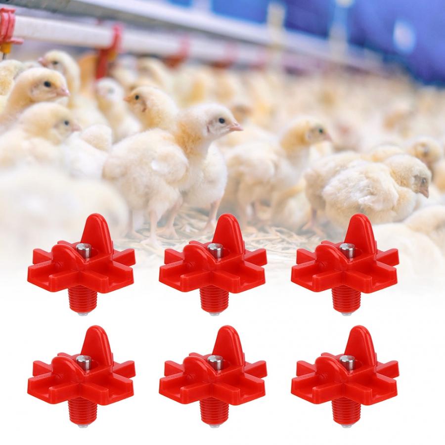 20Pcs Chicken Water Drinker Poultry Spring Nipples... – Grandado
