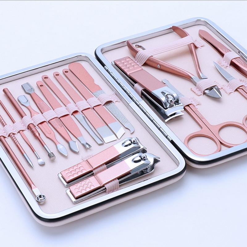 Manicure Set Draagbare Nagelknipper Set Rvs Nail C... – Grandado