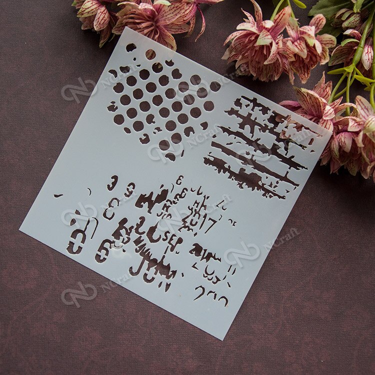 S40 2pcs/lot plastic layering stencil for pastel p... – Grandado