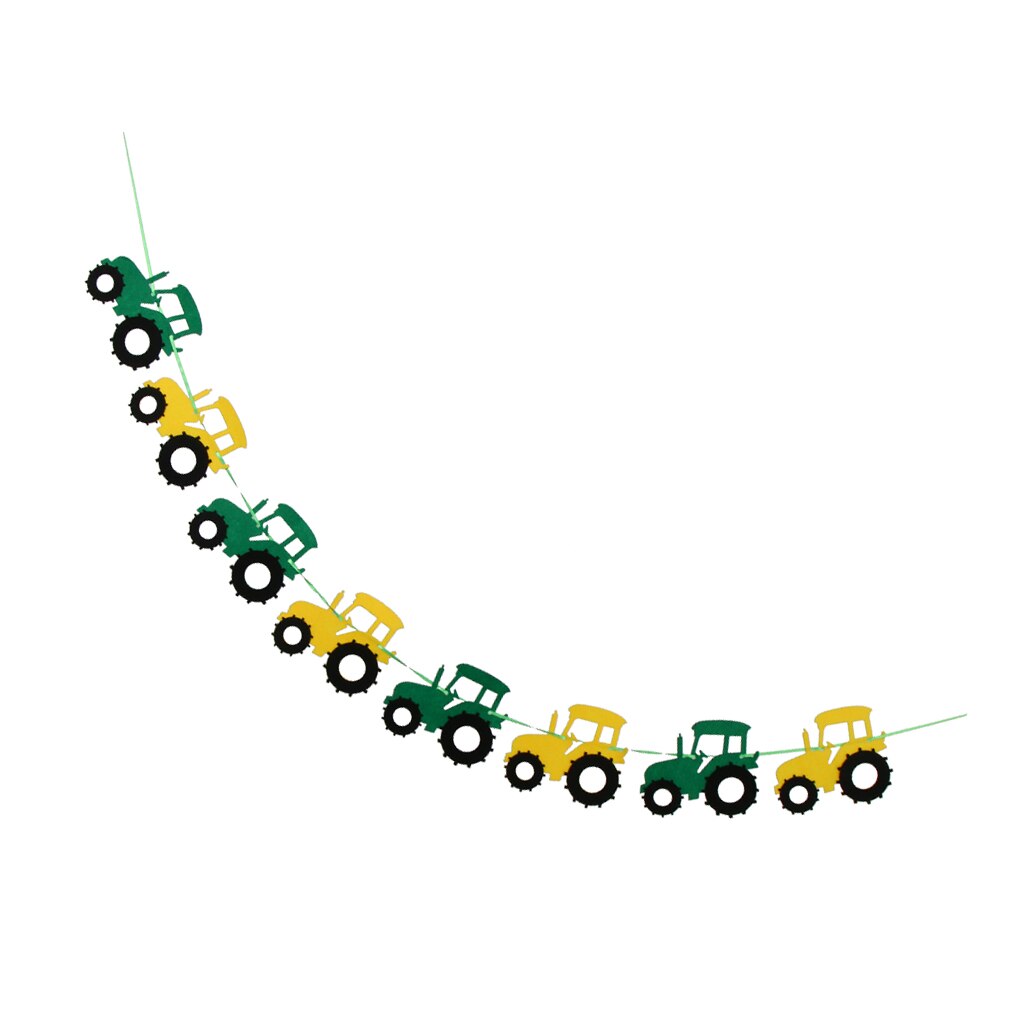 Tractor Garland Banner Tractor/Farm Kids Birthday ... – Grandado