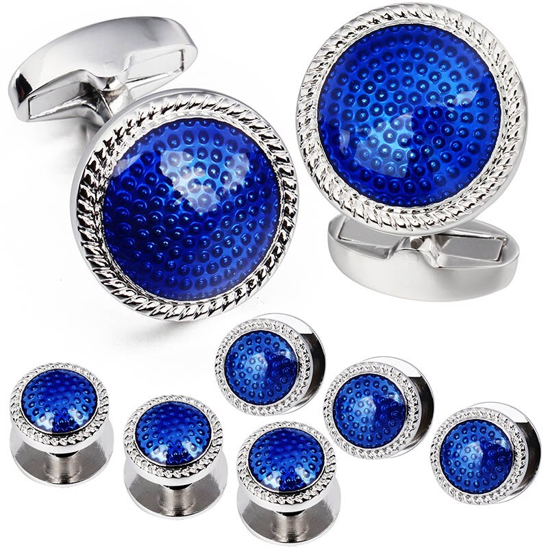HAWSON Trendy Cufflinks and Tuxedo Studs Set for M... – Grandado