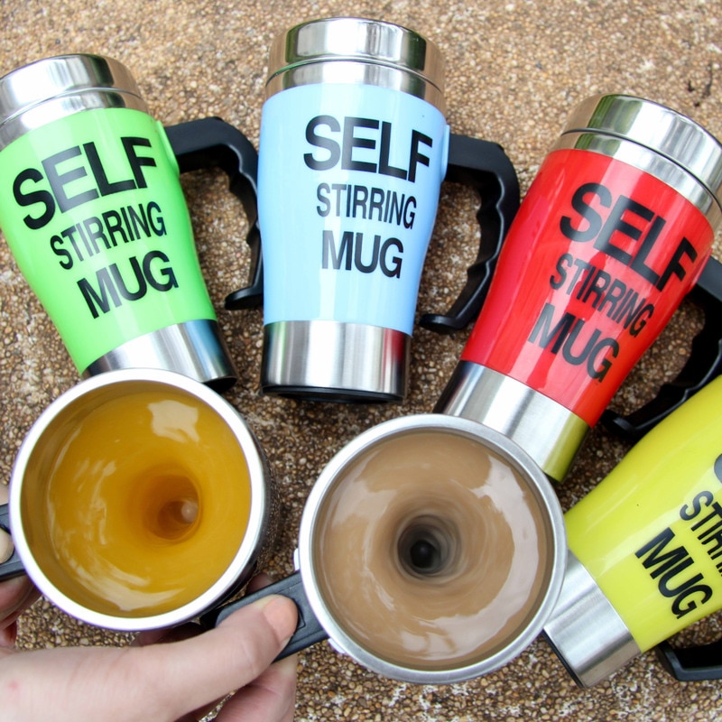 Magnetic Self Stirring Coffee Mug Electric Stainle... – Vicedeal