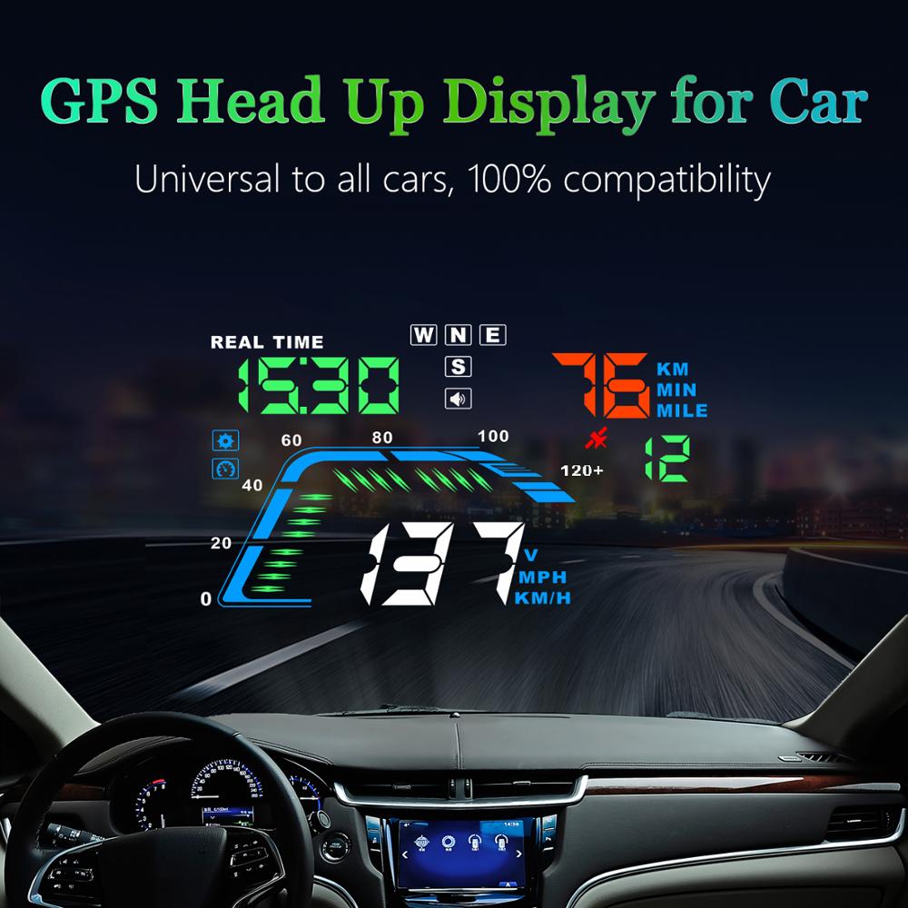 Auto elektronische hud head-up display universele ... – Vicedeal