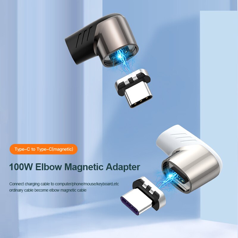 100W USB Type C Magnetic Adapter Type-C Male To US... – Vicedeal