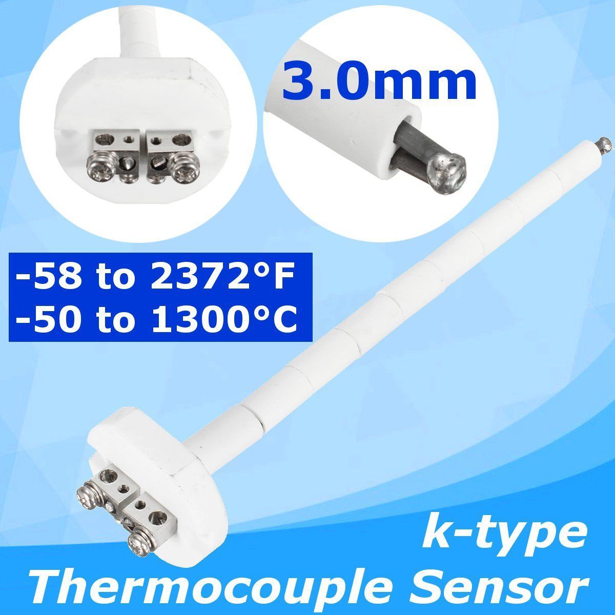 Hohe Temperatur K Typ Thermo Sensor Keramik Ofen O... – Grandado