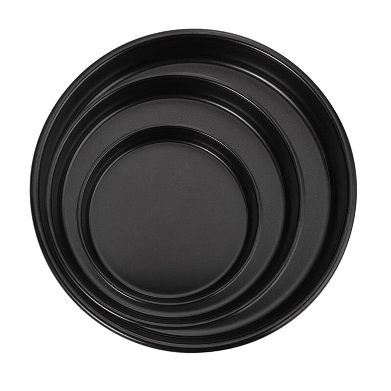 Round Cake Pans Set For Baking, 3-Piece Set With 6... – Vicedeal