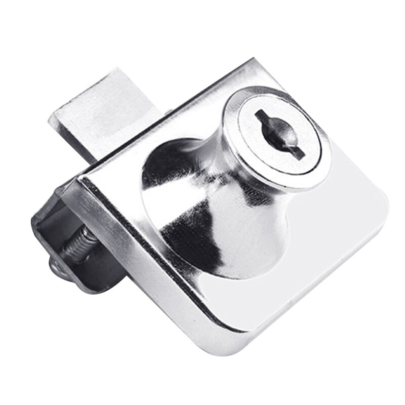 407 Single Double Door Glass Lock Showcase Cabinet... – Grandado