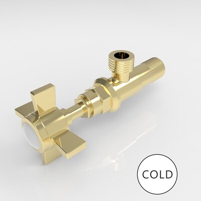 Bathroom Angle Filling Valve Faucets Gold Chrome K... – Vicedeal