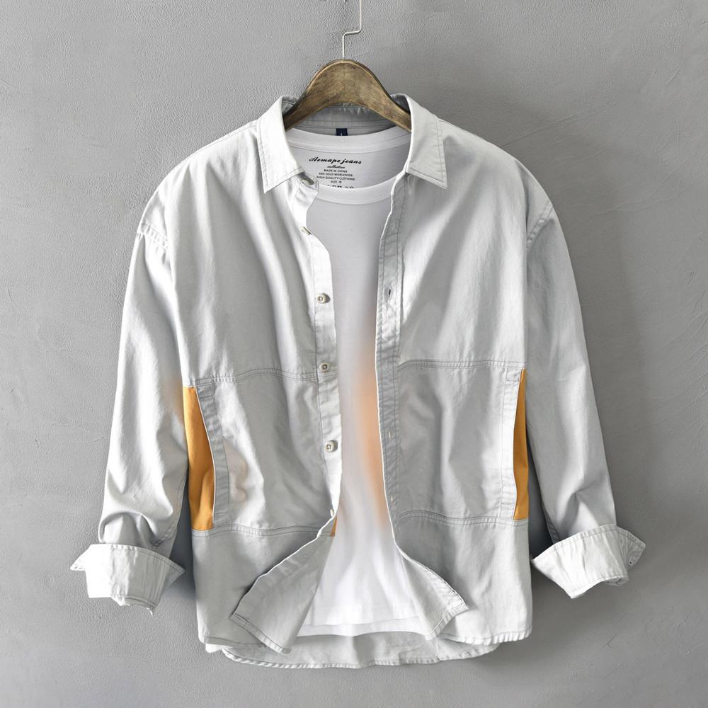 Uomo Primavera Autunno Unico Colore di Contrasto D... – Vicedeal